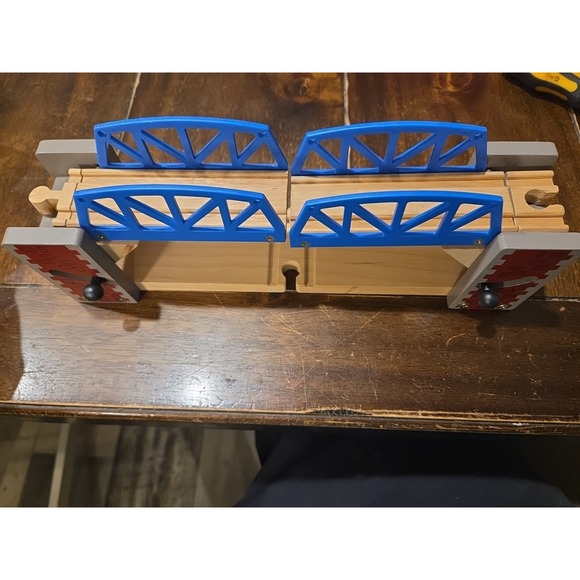 Thomas & Friends | Toys | Toys R Us Wooden Train Track Crash Bridge ...